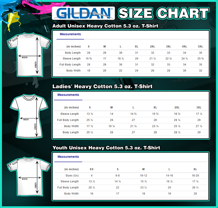 Size Chart – Wilson Design Group