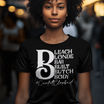 Jasmine Crockett T-Shirt, Bleach blonde Crockett clapback t-shirt ...